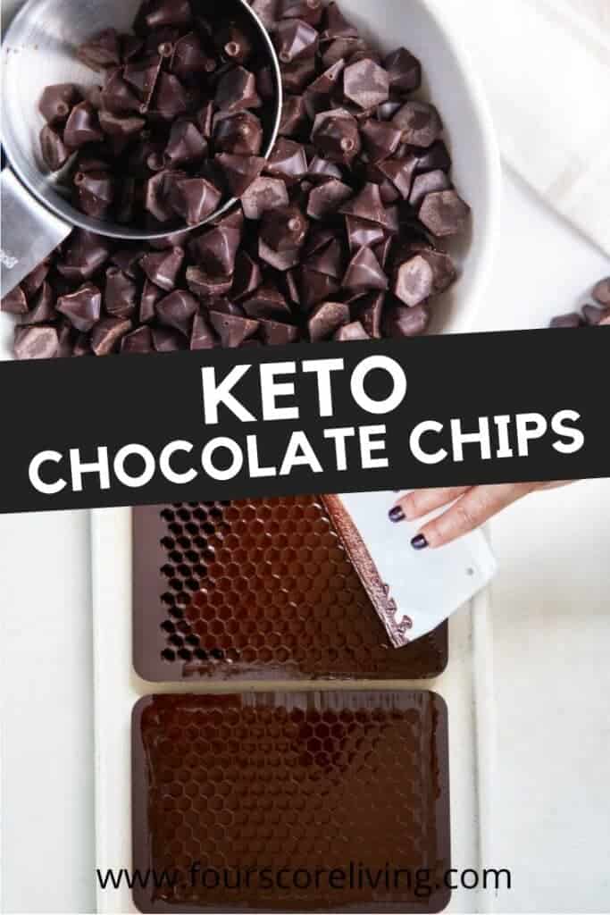 Keto Chocolate Chips - Four Score Living